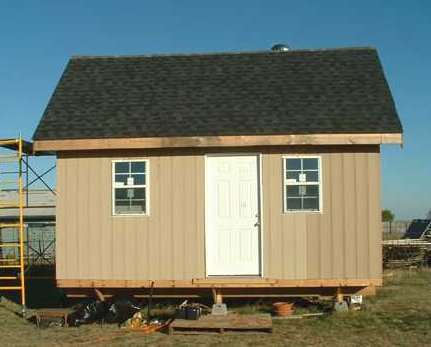 12 x 18 owner-built Cabin or Storage shed